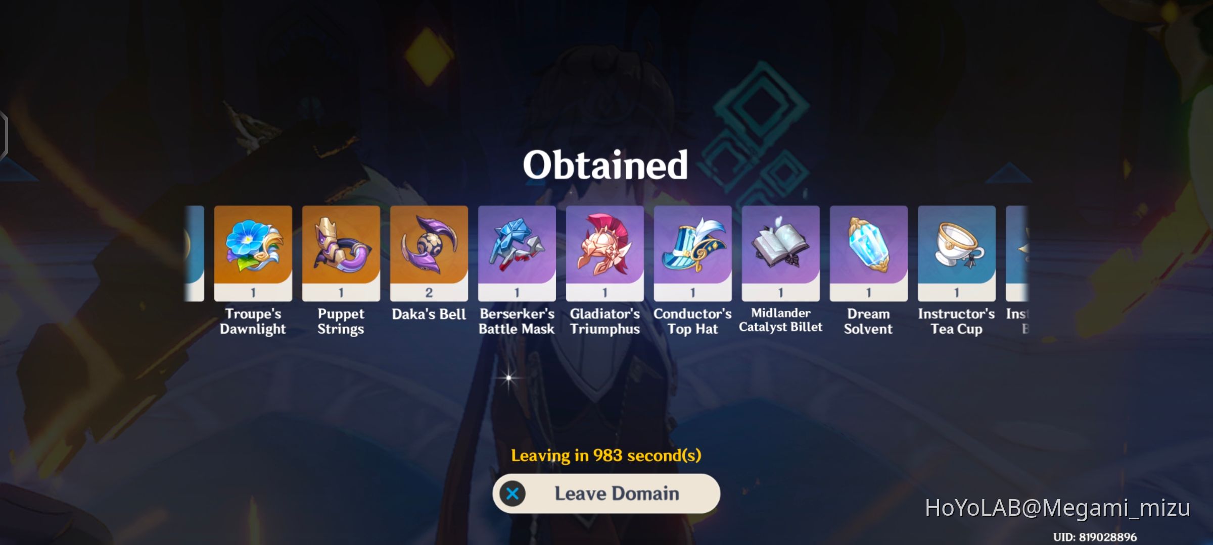 Weekly boss drops kinda goodge! Genshin Impact | HoYoLAB