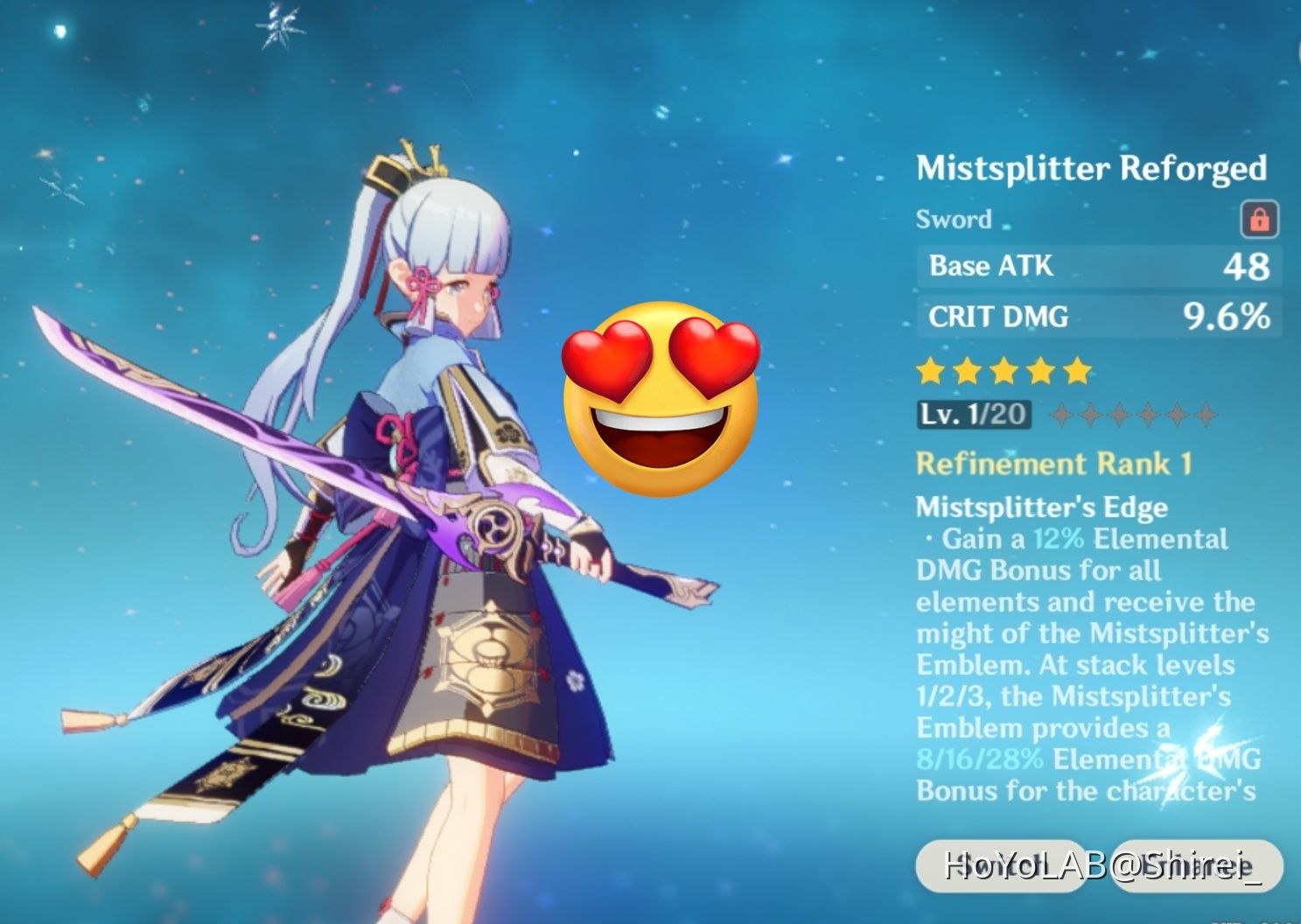 Mistsplitter Reforged 🥳 Genshin Impact | HoYoLAB