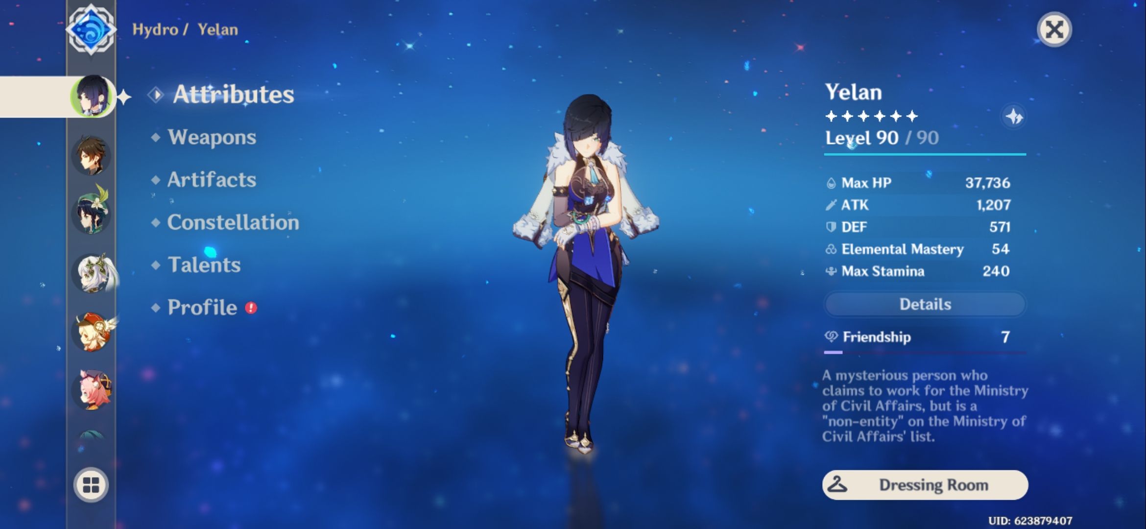 How's my Yelan Build? Genshin Impact | HoYoLAB