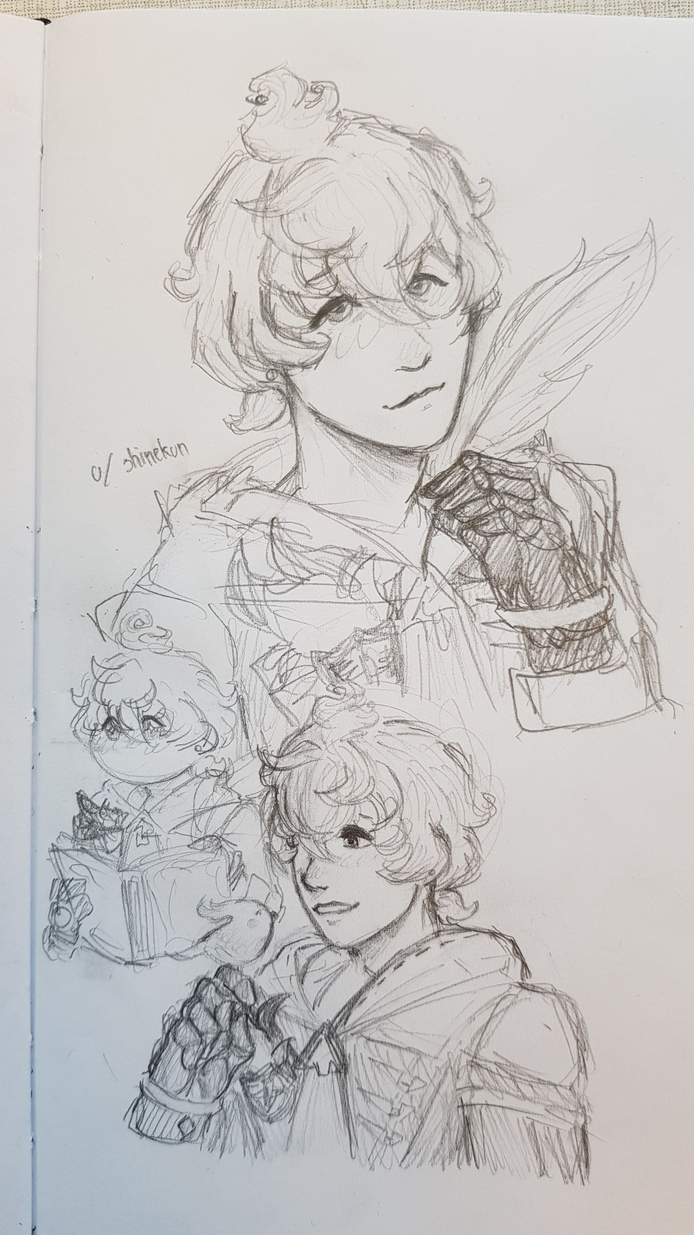 [OC] Mika sketch! Genshin Impact | HoYoLAB