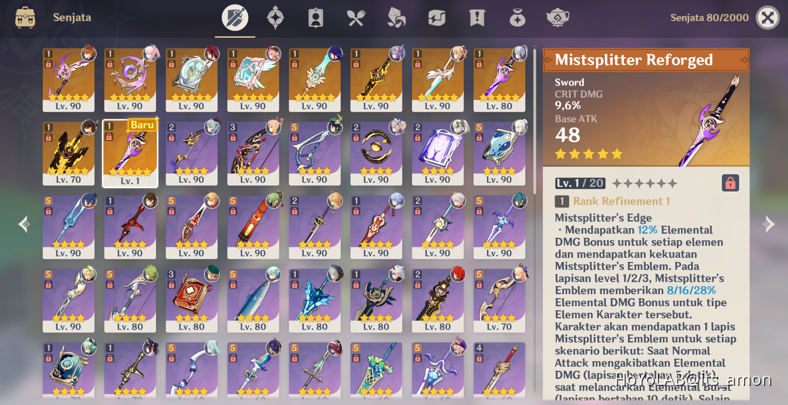 weapon banner luck Genshin Impact | HoYoLAB