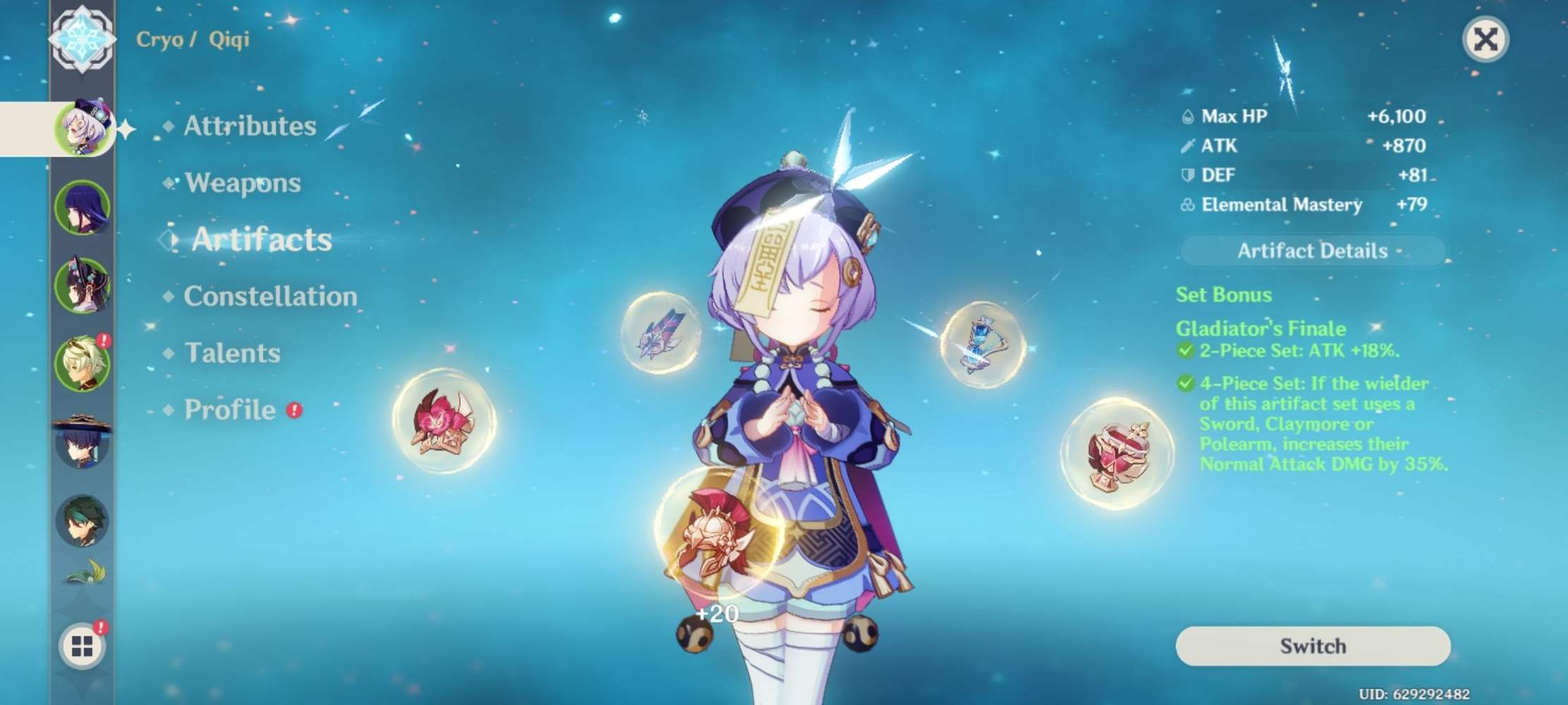 DPS Qiqi p2 — Electric Boogaloo Genshin Impact | HoYoLAB