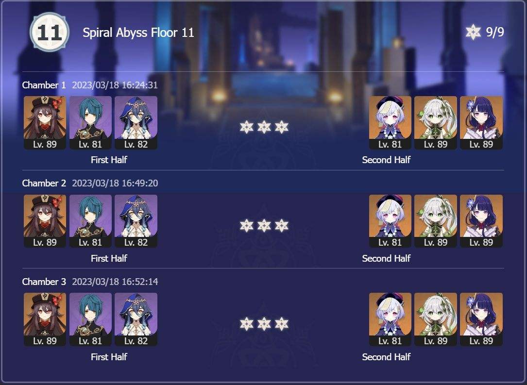 Abyss - solo fun & electro floor 12 Genshin Impact | HoYoLAB