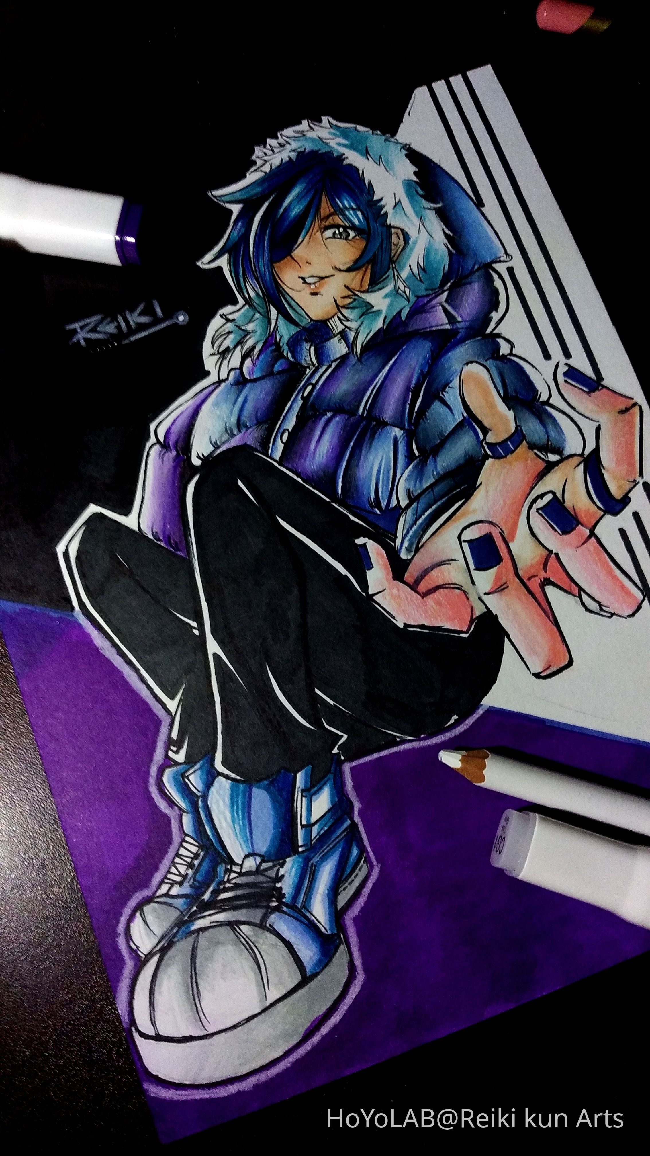 Finished my Kaeya sketch | Genshin drawing Genshin Impact | HoYoLAB