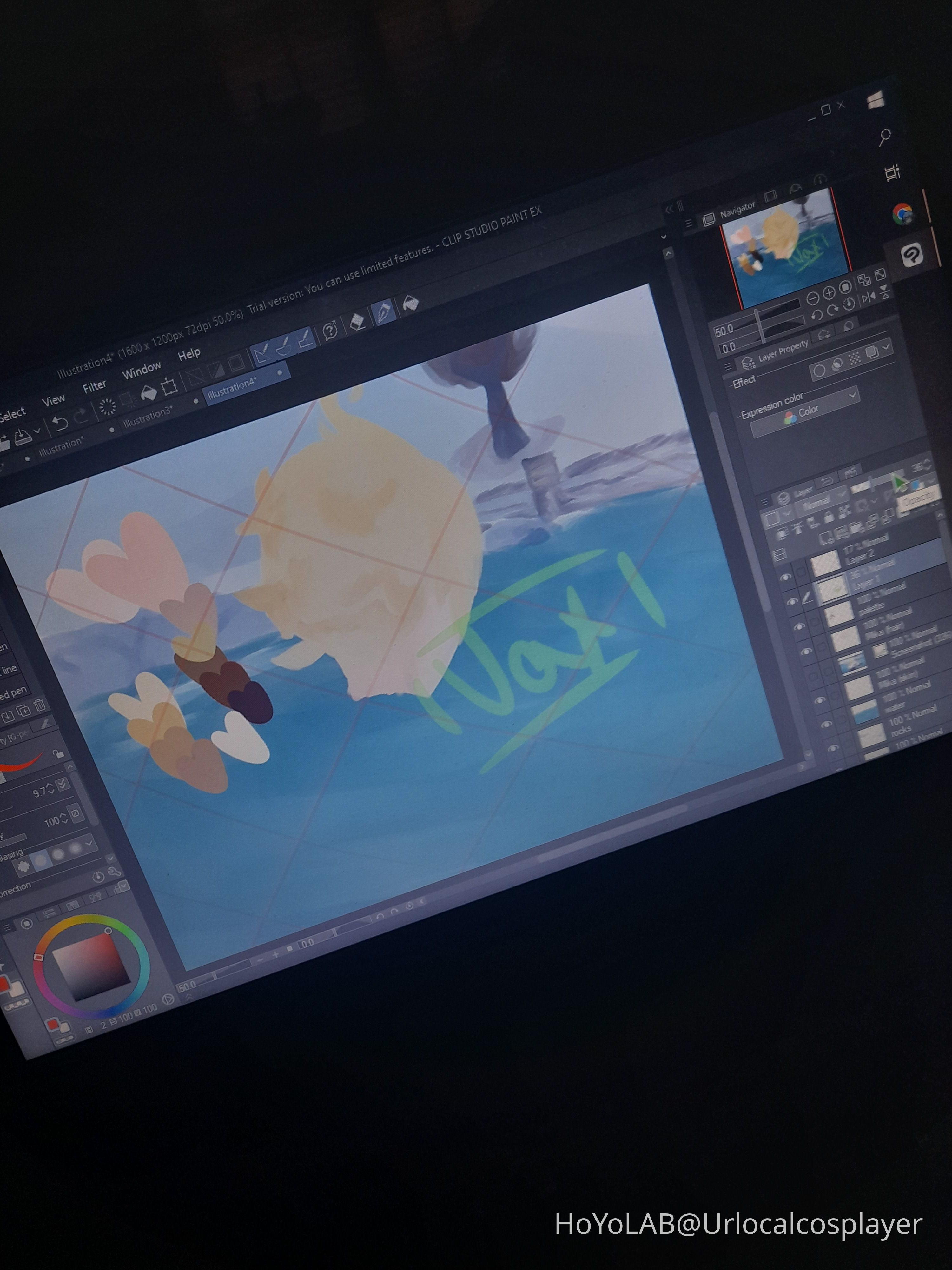 Mika fanart sneak peak (from his demo) Genshin Impact | HoYoLAB