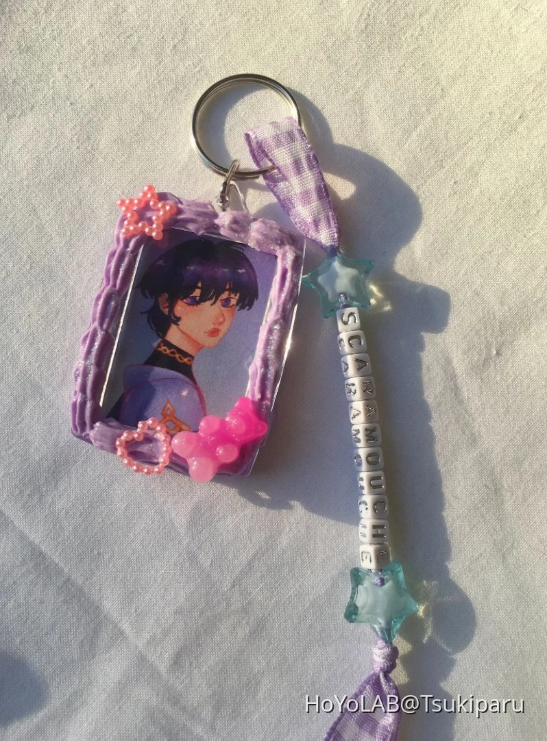 Scaramouche Keychain ! Genshin Impact | HoYoLAB