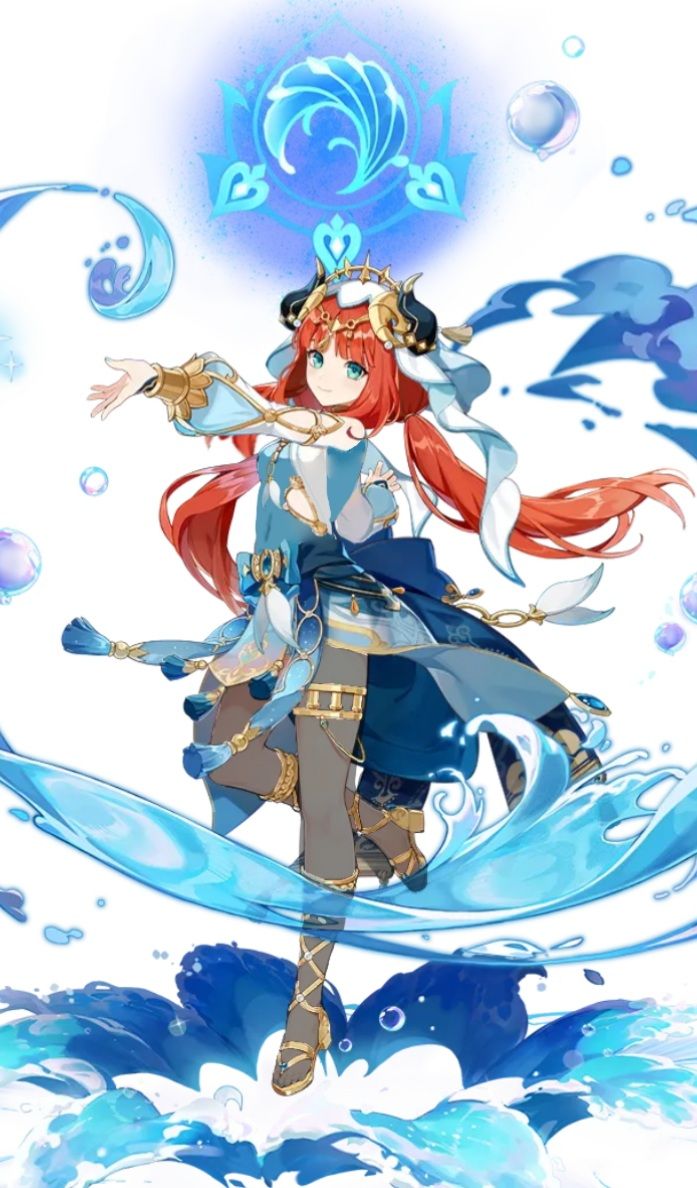 I did a Nilou redesign and I have mix feeling of it 😑 Genshin Impact ...