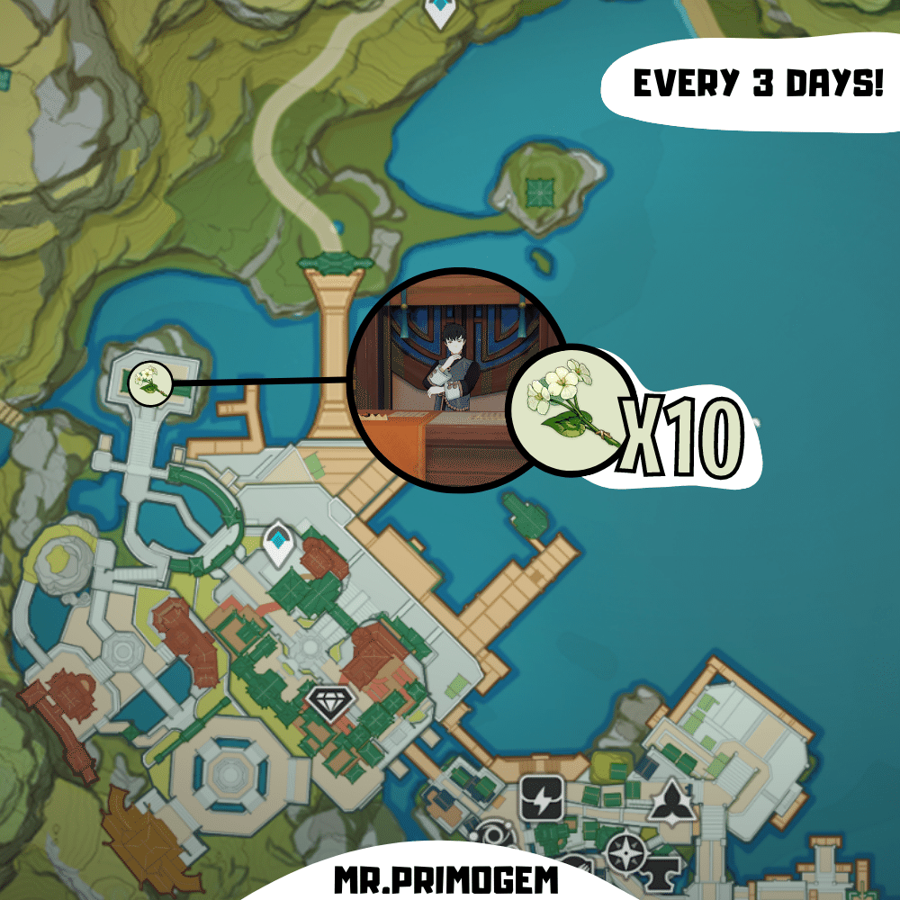 All 169 Qingxin Flowers - Collection Guide Genshin Impact | HoYoLAB