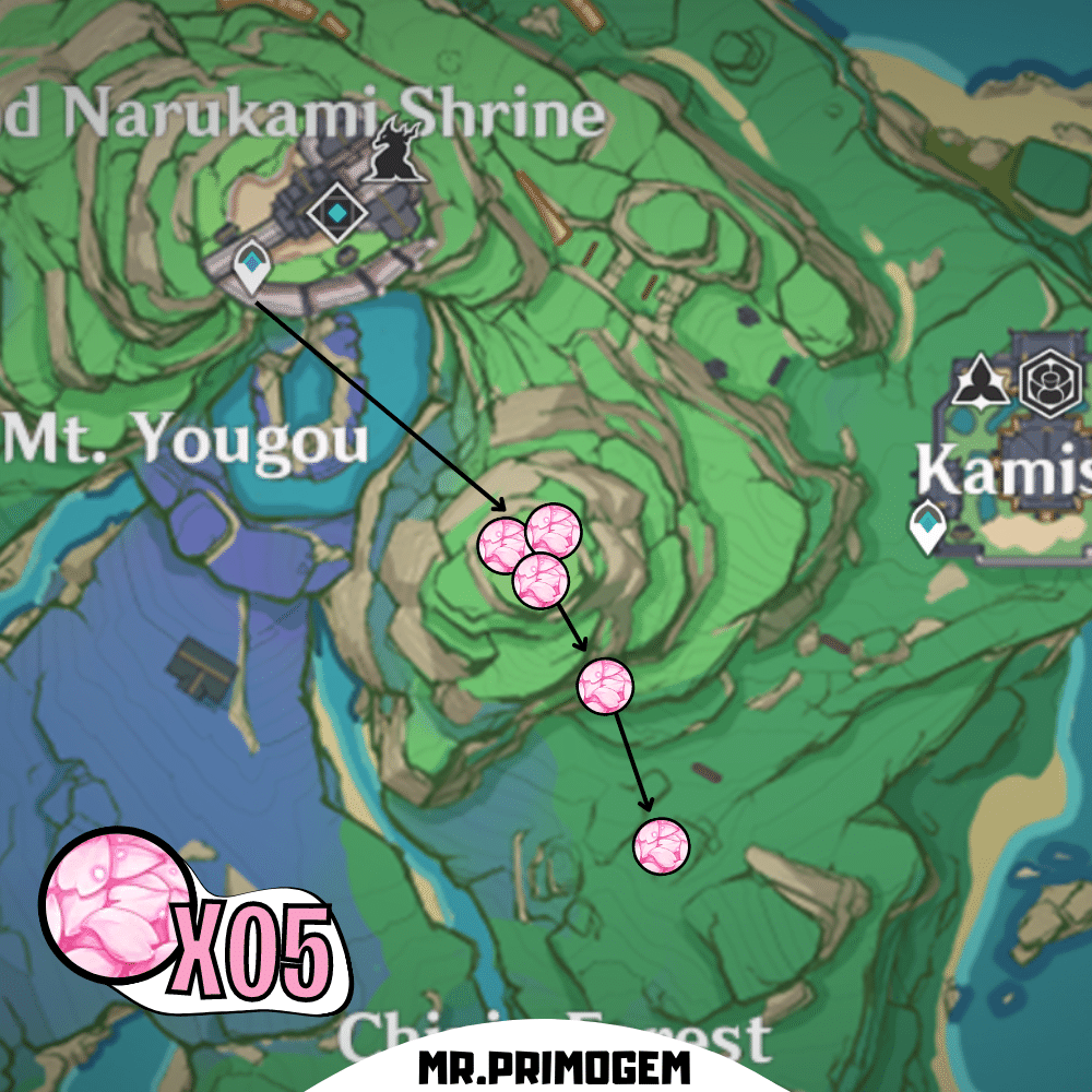 All 76 Sakura Bloom - Collection Guide Genshin Impact | HoYoLAB