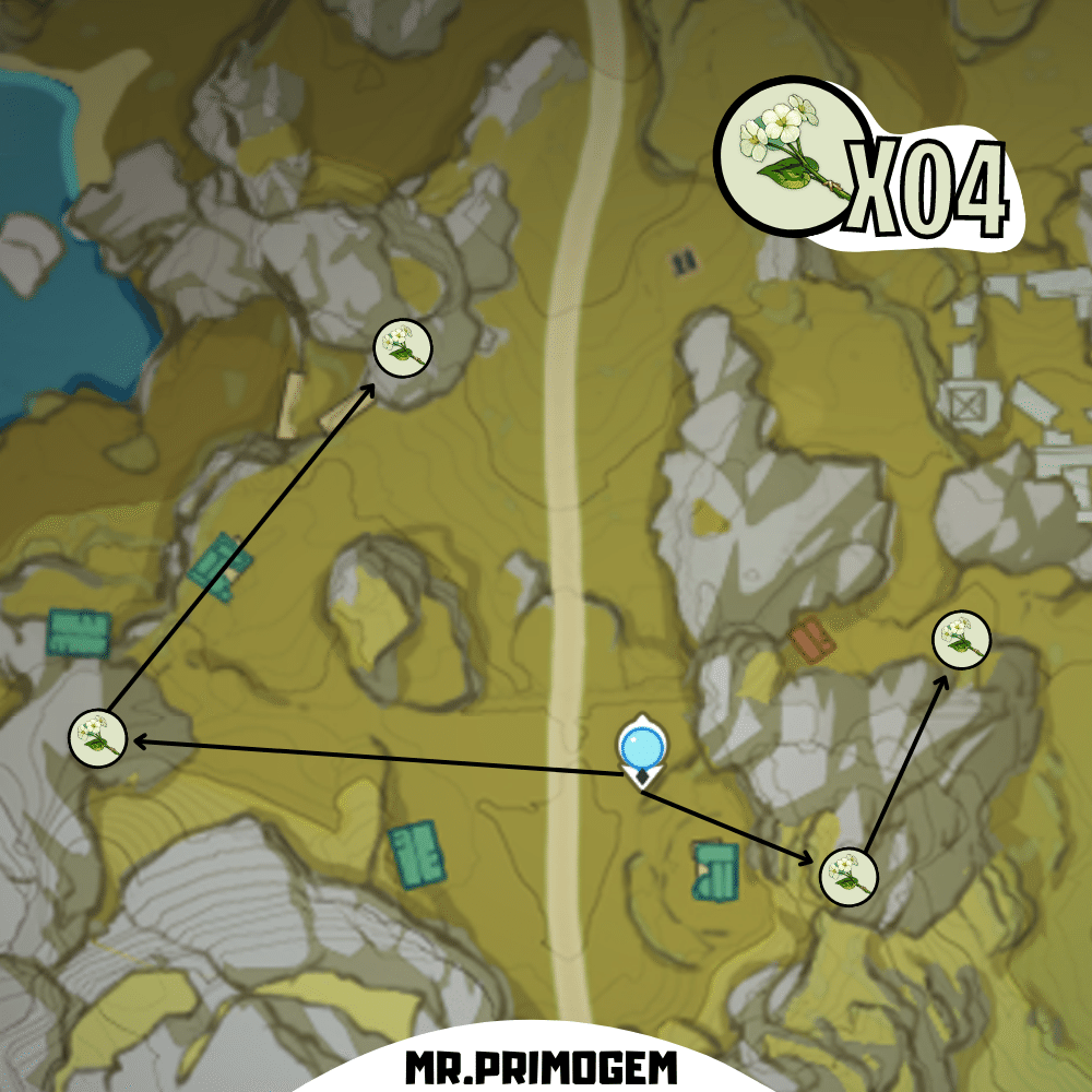 All 169 Qingxin Flowers - Collection Guide Genshin Impact | HoYoLAB