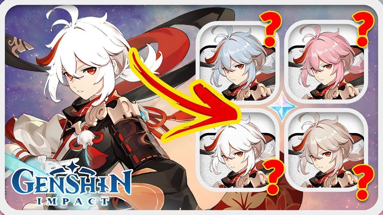 Guess the true kazuha's hair color ! Genshin Impact | HoYoLAB