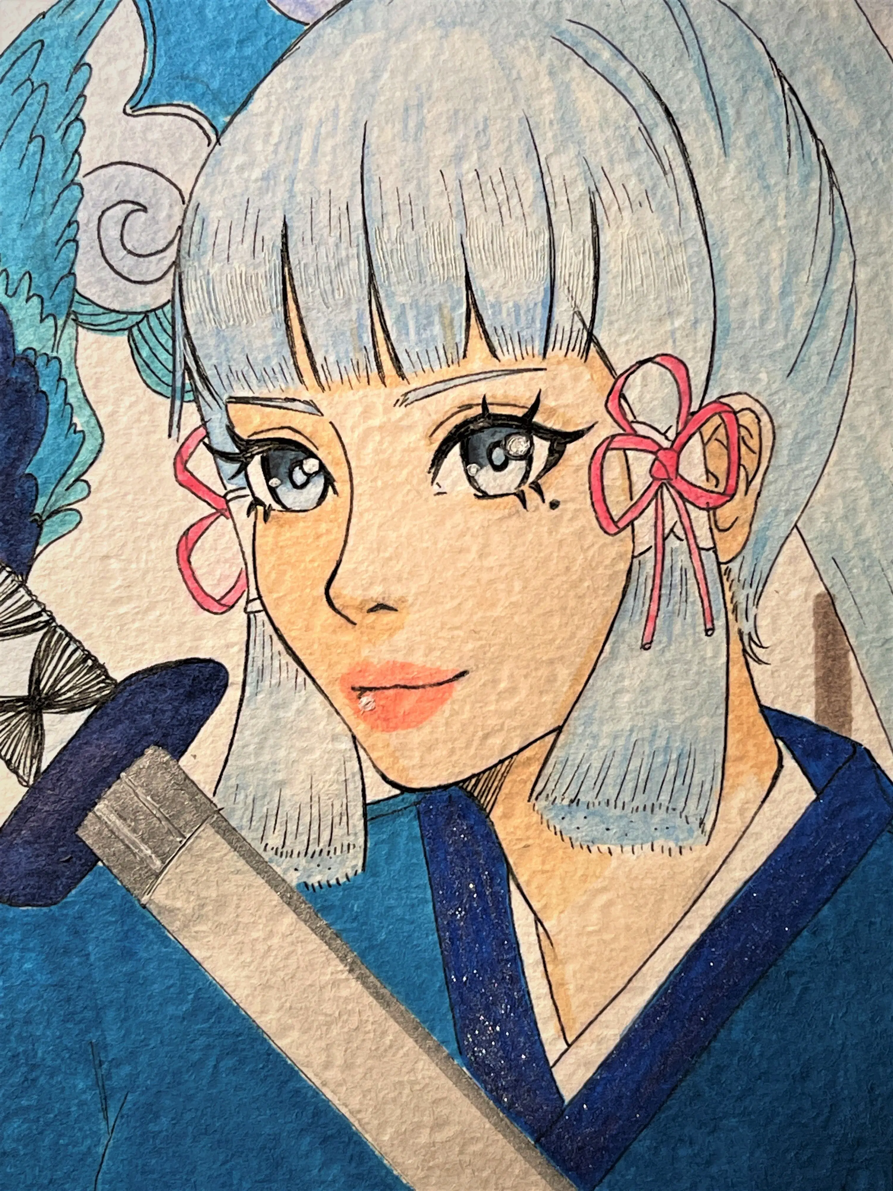 The "Frostflake Heron" Kamisato Ayaka Genshin Impact | HoYoLAB