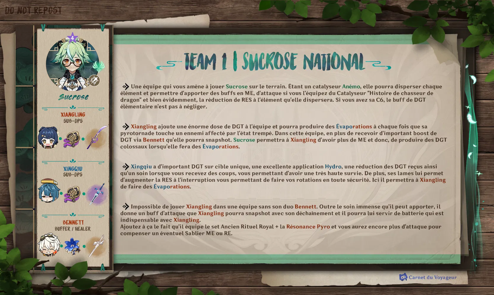 [Version 3.5] Sucrose | Guide complet : Support Anémo Genshin Impact | HoYoLAB