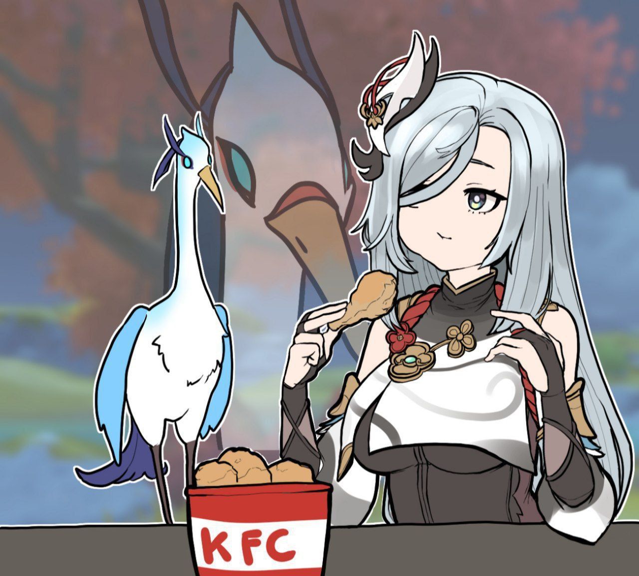 Maybe the Stork is different from the Chicken? Genshin Impact | HoYoLAB