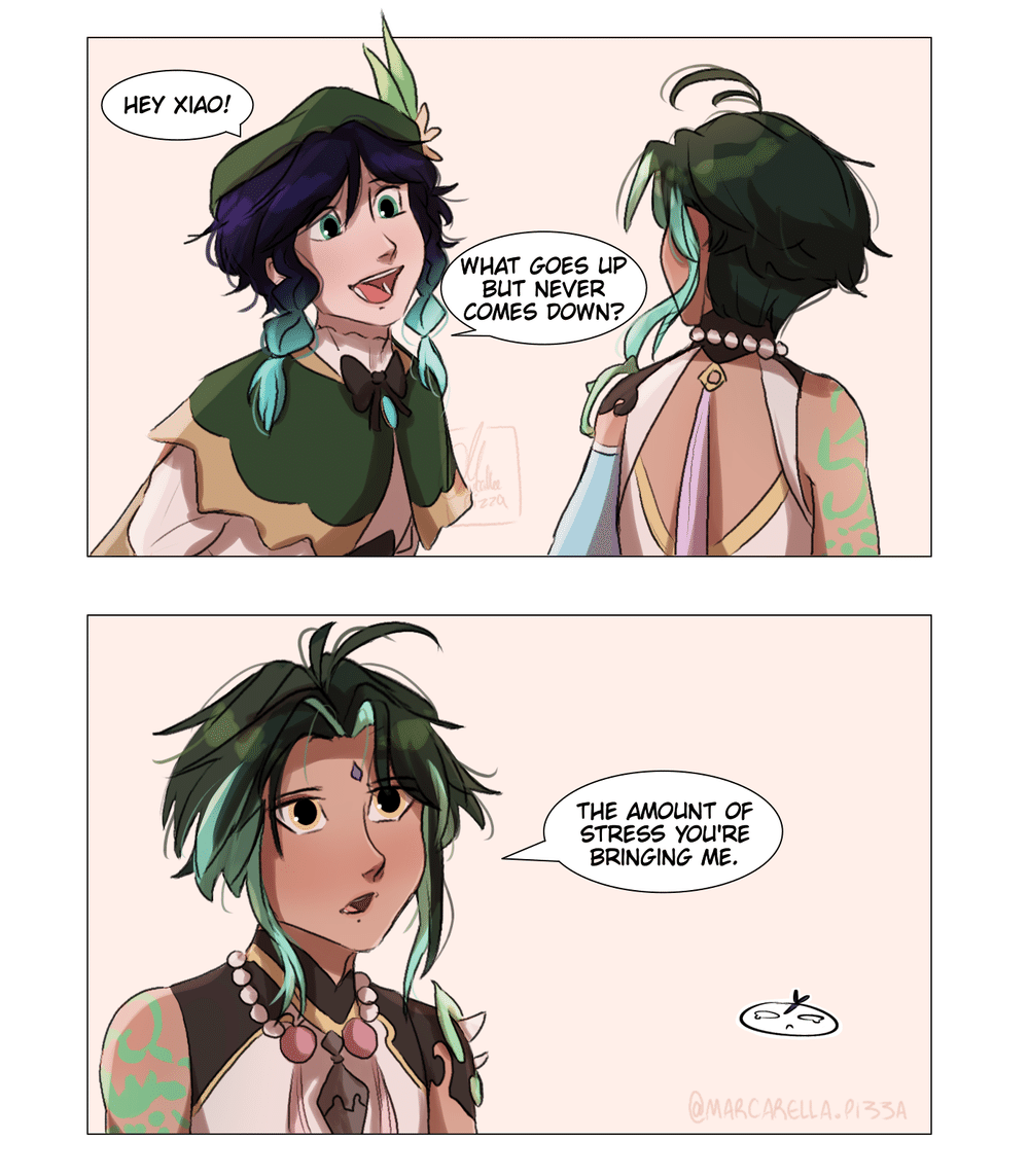 Xiao and Venti Genshin Impact | HoYoLAB