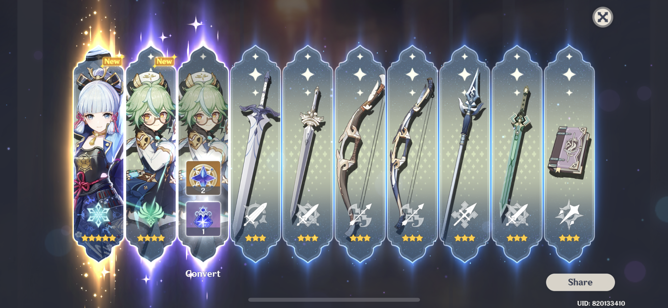 Pull luck. Genshin Impact | HoYoLAB