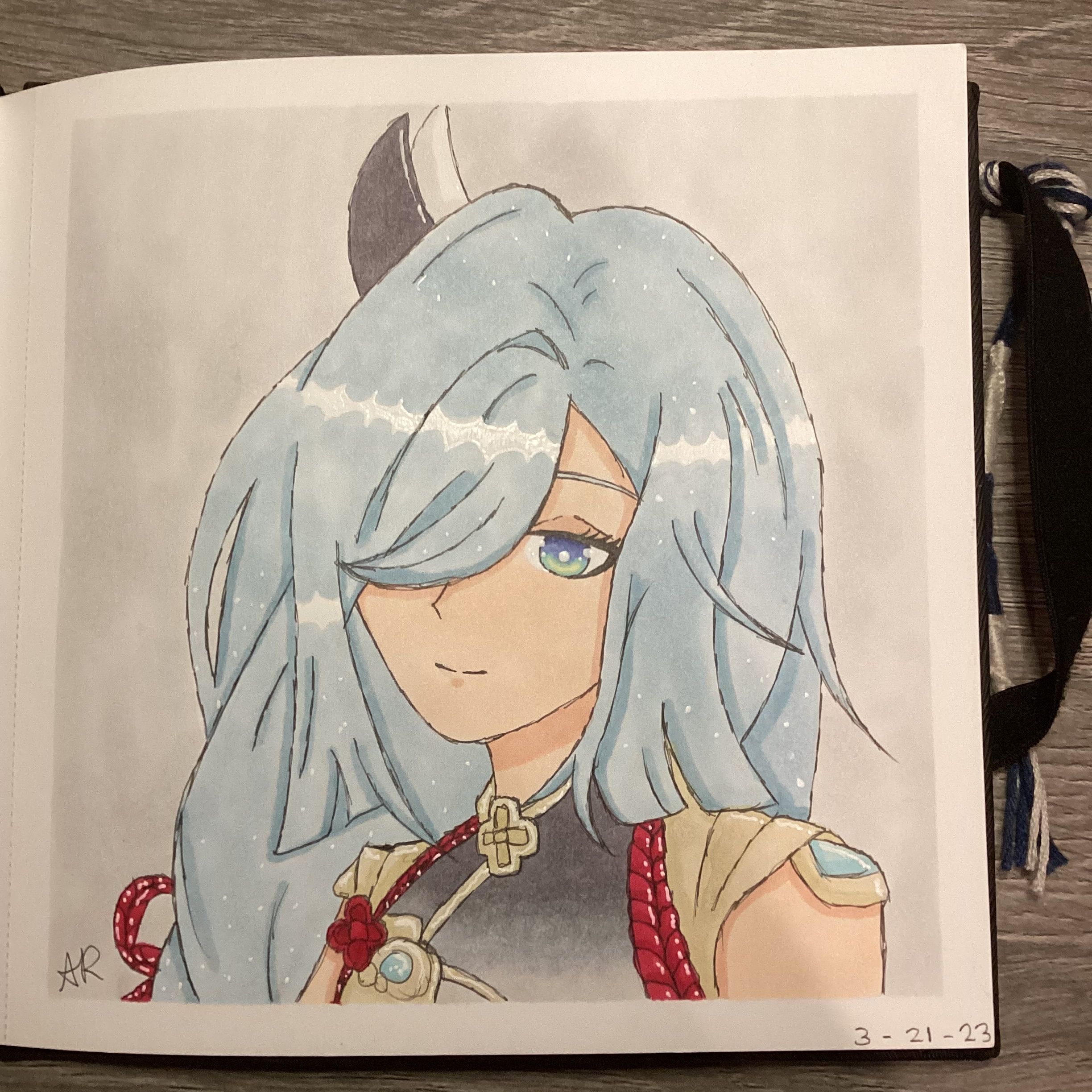 Shenhe Fanart Genshin Impact | HoYoLAB