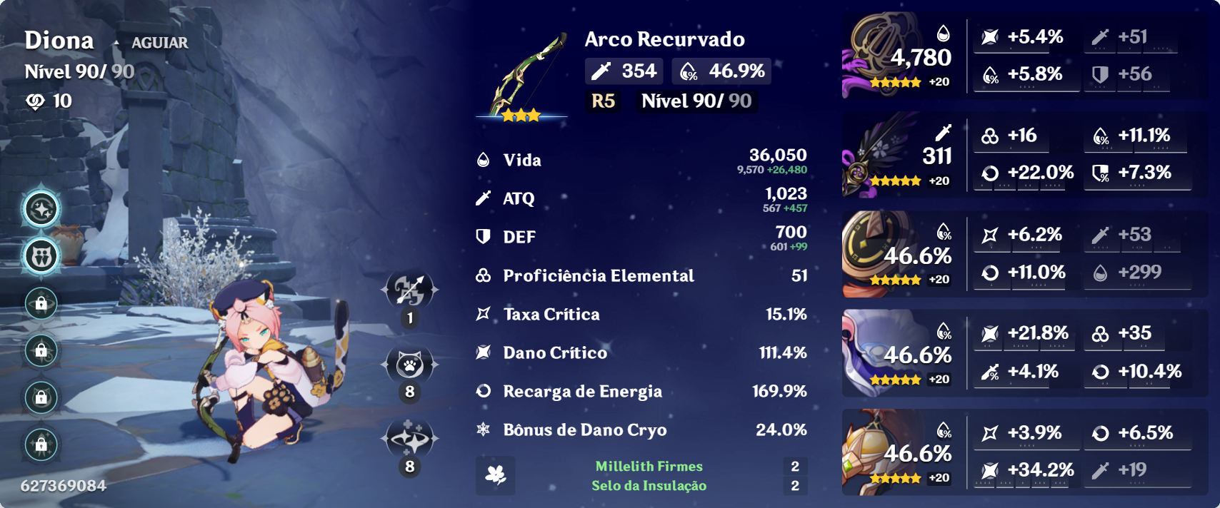 Build Diona Genshin Impact | HoYoLAB