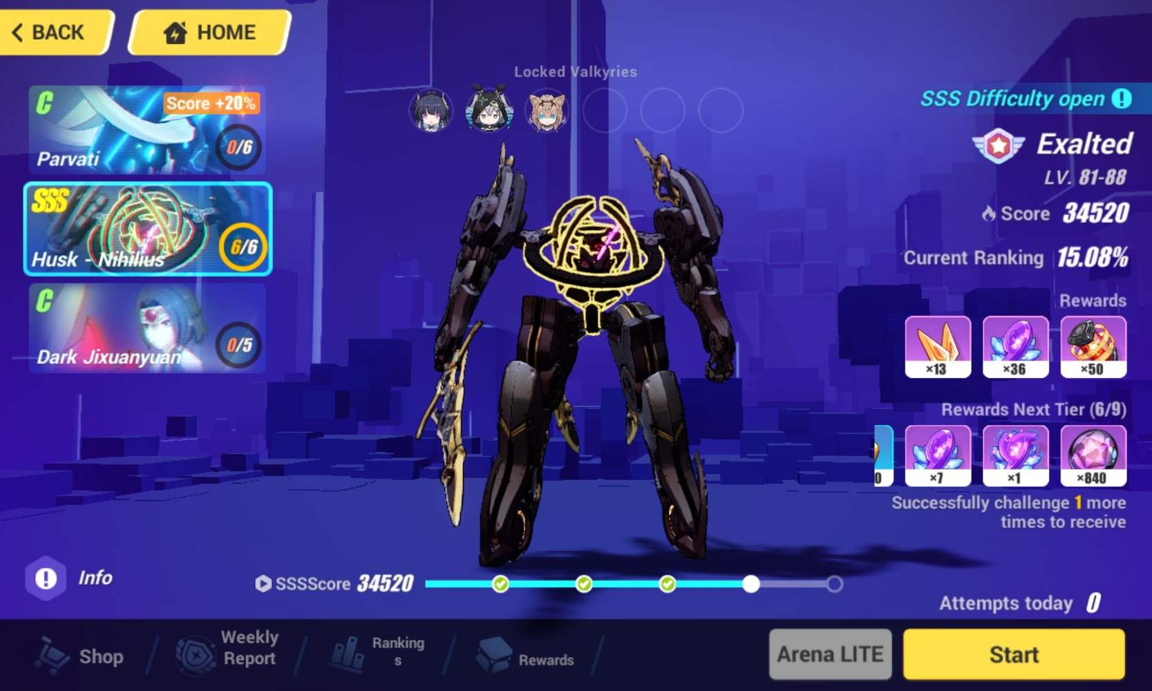 SOLO Mei Killed SSS Rank Boss of Memorial Arena Honkai Impact 3rd | HoYoLAB