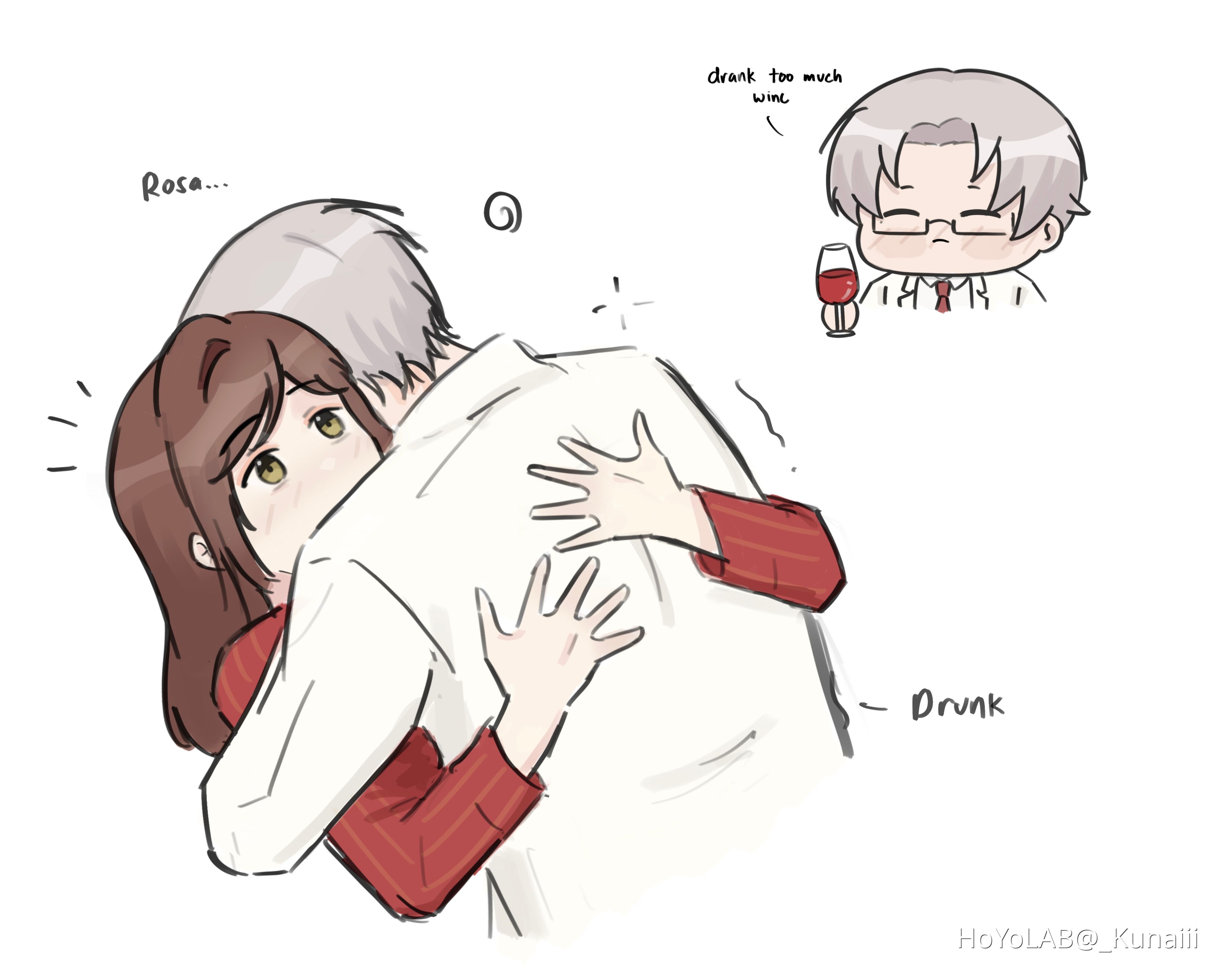 he’s drunk Tears of Themis | HoYoLAB