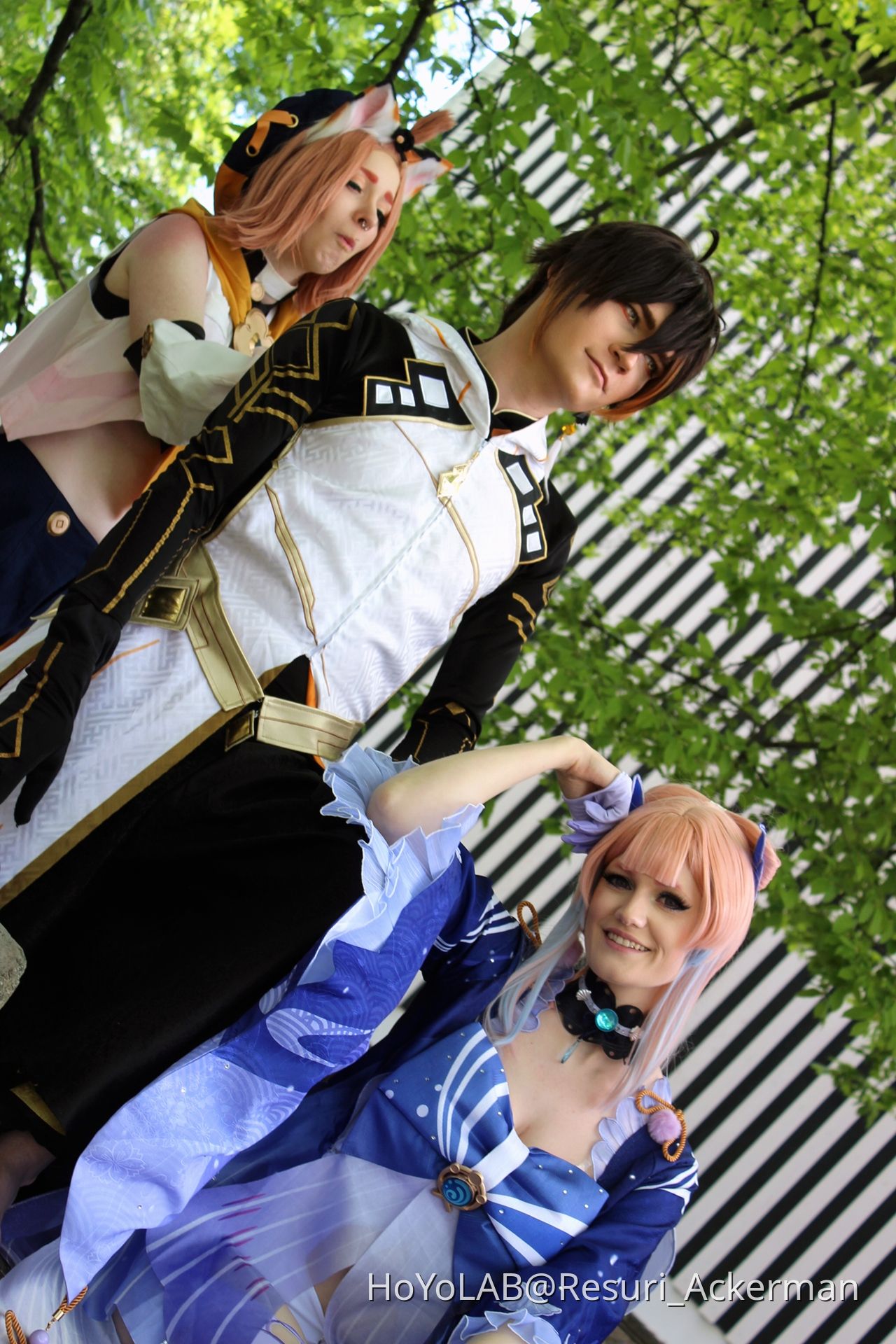 More Outtakes from my Diona Cosplay/ this time while fixing Zhongli's ...