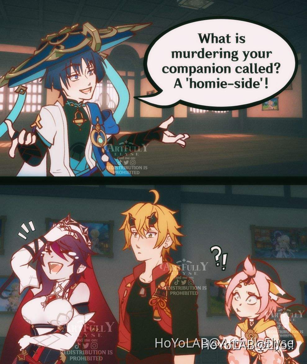 MEME DUMP OF THE DAY (scara theme) Genshin Impact | HoYoLAB