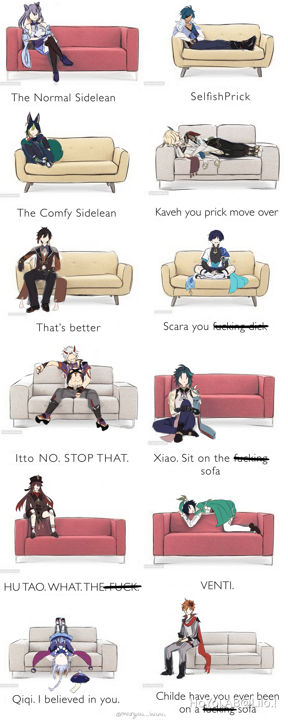 MEME DUMP OF THE DAY (scara theme) Genshin Impact | HoYoLAB