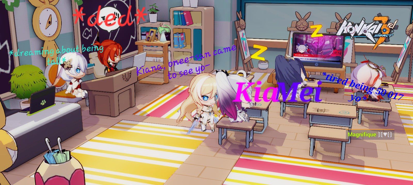 A normal day in St Freya dorms (after Project Stigma) #2 Honkai Impact ...