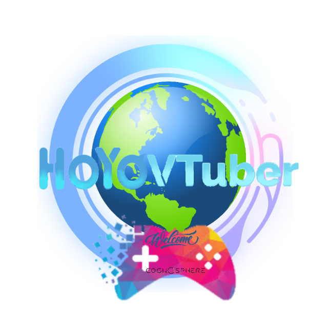 The logo HoYo Vtuber design | HoYoLAB