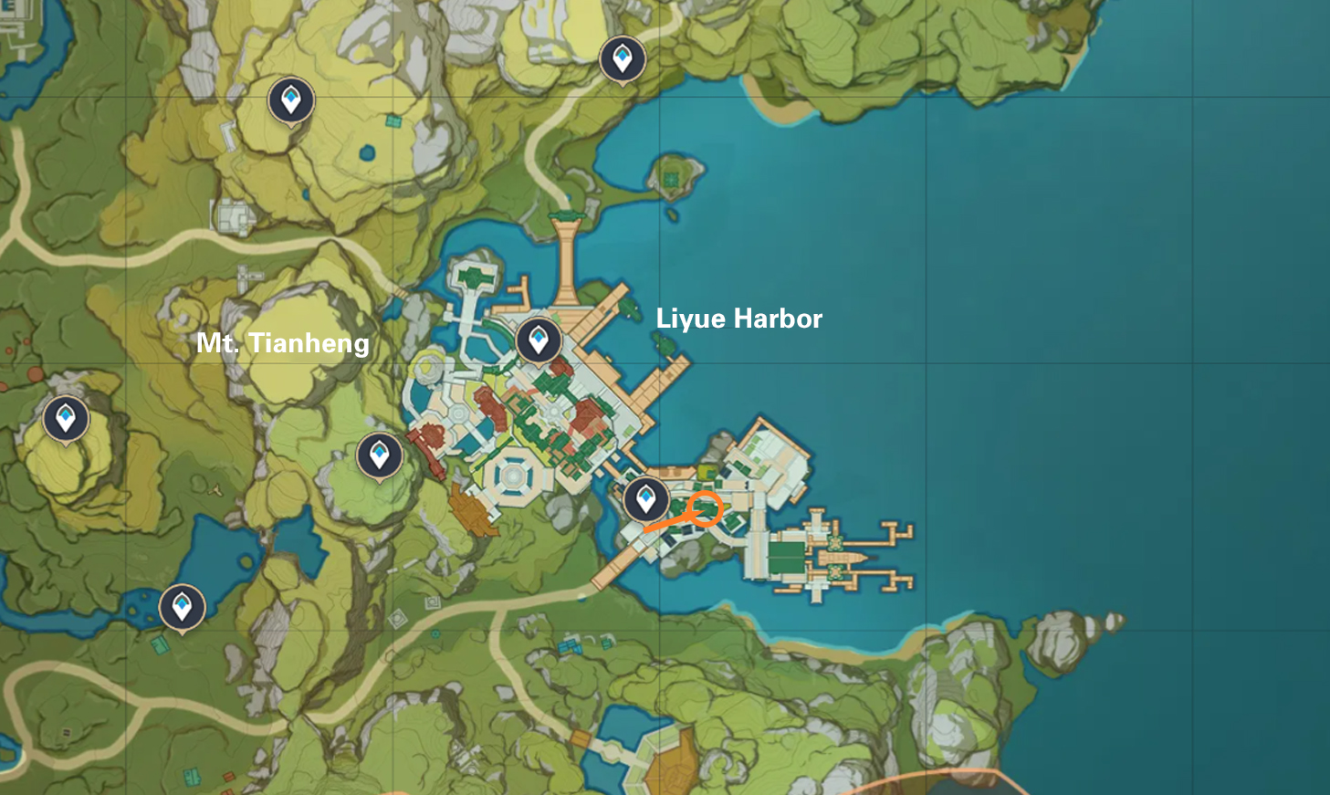 Liyue World Quest: Tianqiu Treasure Trail (Unlocks Parametric ...