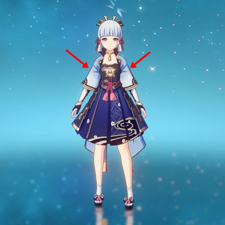 Outfit Analysis | Kamisato Ayaka | The design concept of the outfit ...