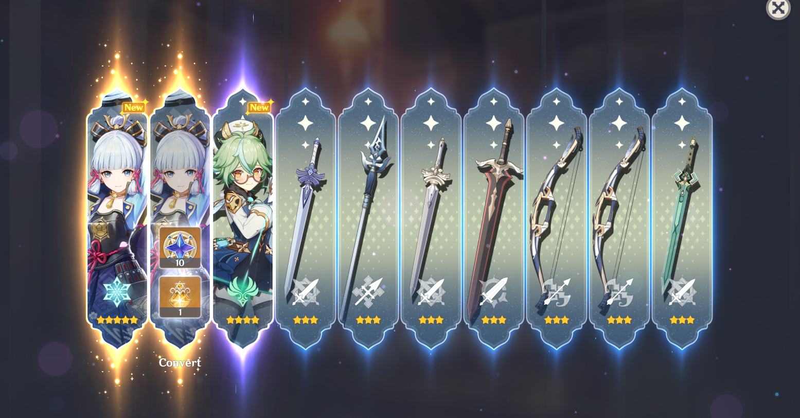 My best roll Genshin Impact | HoYoLAB