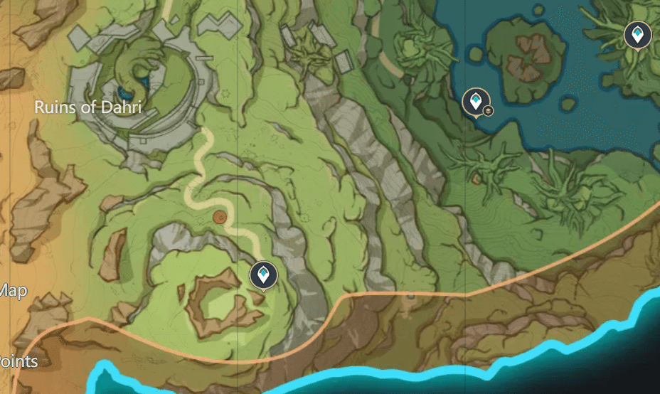 [v3.5] Here is the underground map For Sumeru if you are having trouble ...