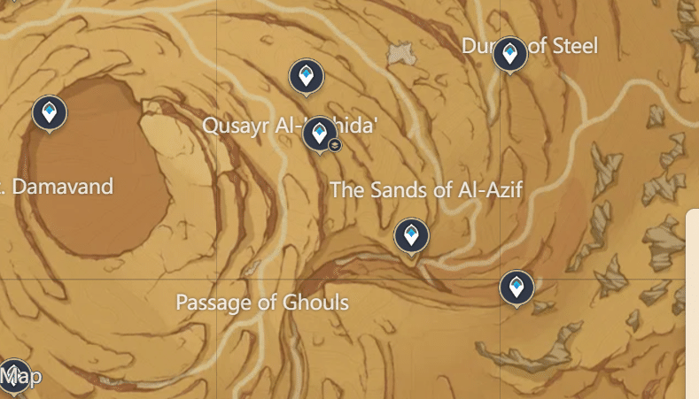 [v3.5] Here is the underground map For Sumeru if you are having trouble ...
