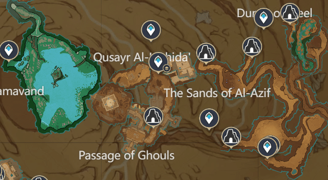 [v3.5] Here is the underground map For Sumeru if you are having trouble ...