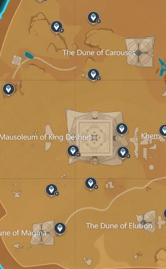 [v3.5] Here is the underground map For Sumeru if you are having trouble ...