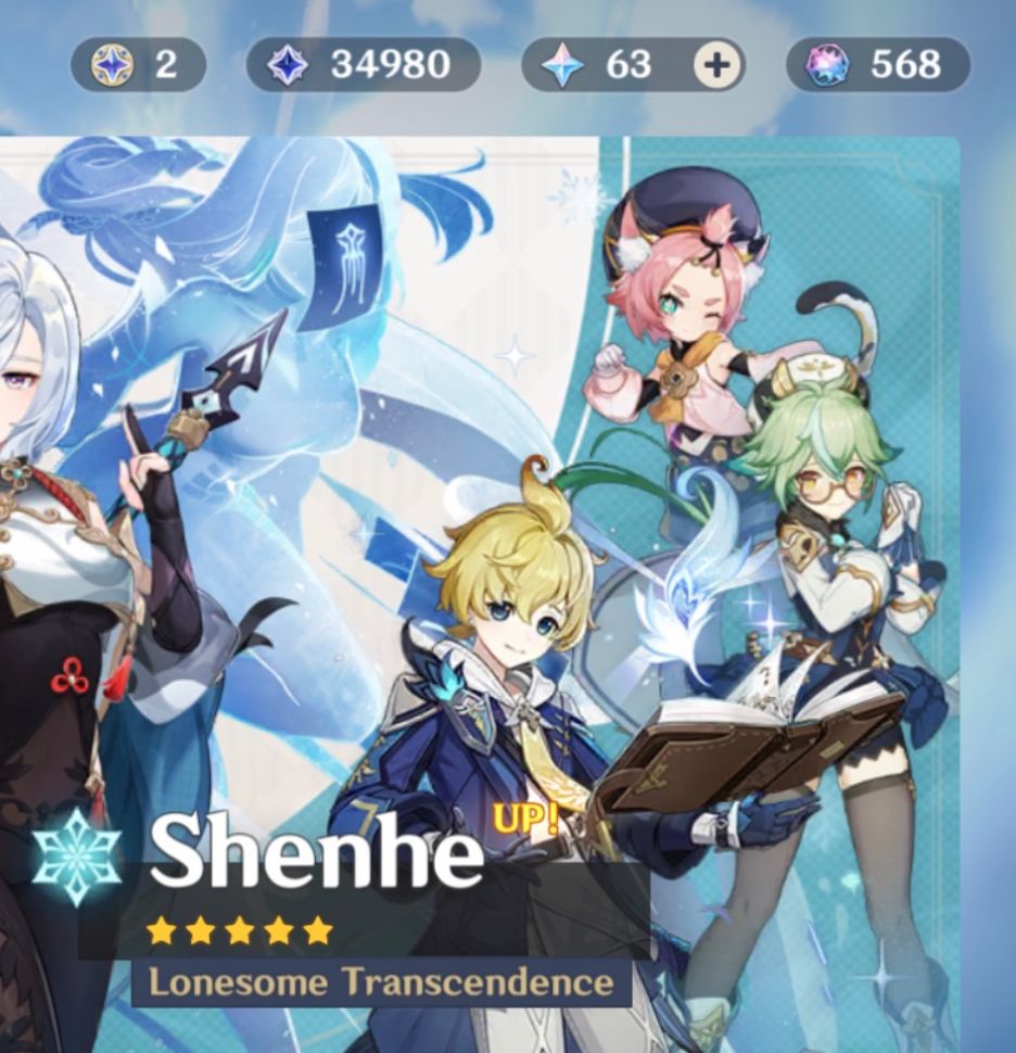 Will this be enough to C6 Shenhe?? Genshin Impact | HoYoLAB