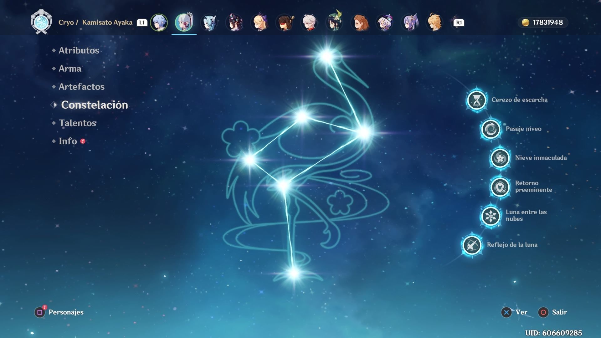 AYAKA C6 R1 F2P Genshin Impact | HoYoLAB