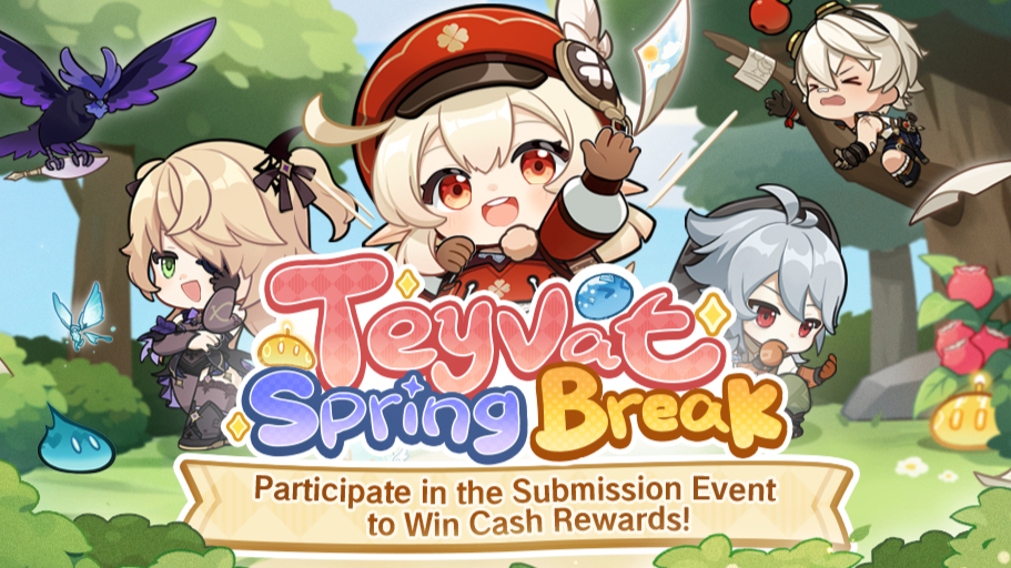 [Prize Giveaway] The Teyvat Spring Break: Spring Outing-Themed Fan Creation Competition Has ...
