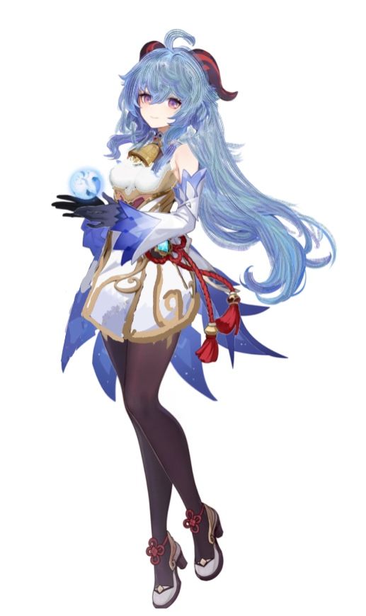 I edited Ganyu/made her a skin (cuz I was bored) Genshin Impact | HoYoLAB