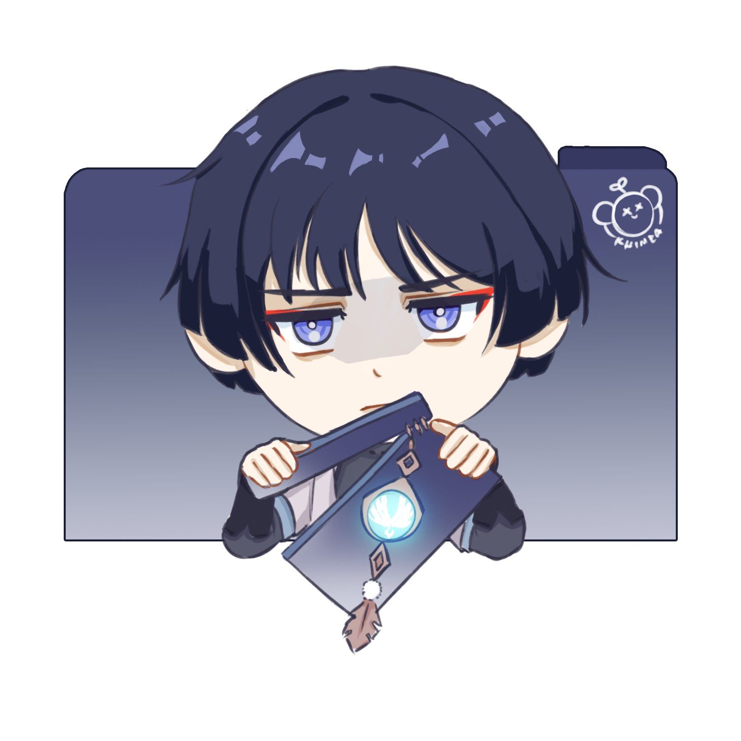 Wanderer Custom Folder Fanart Genshin Impact | HoYoLAB