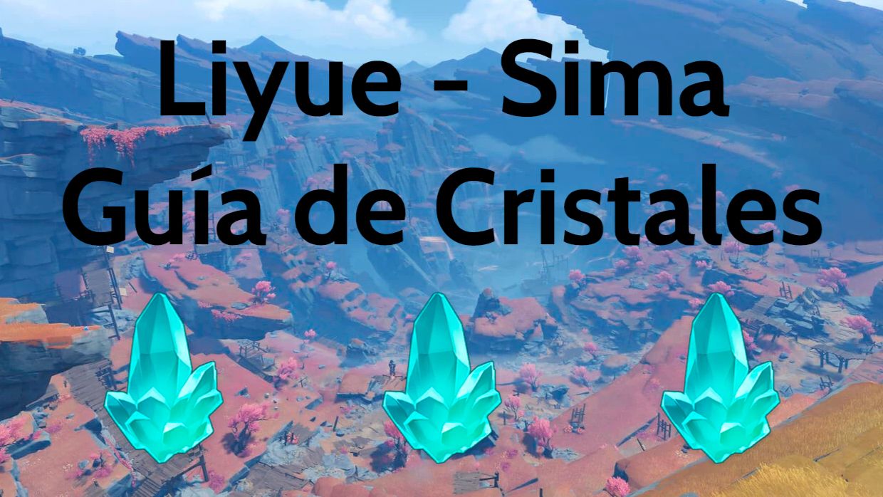 Farmeo de Cristales - Liyue: Sima y Sima Subterranea Genshin Impact ...