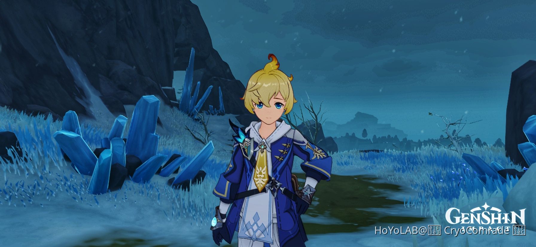 Character Photoshoots Part 35 - Mika Genshin Impact | HoYoLAB