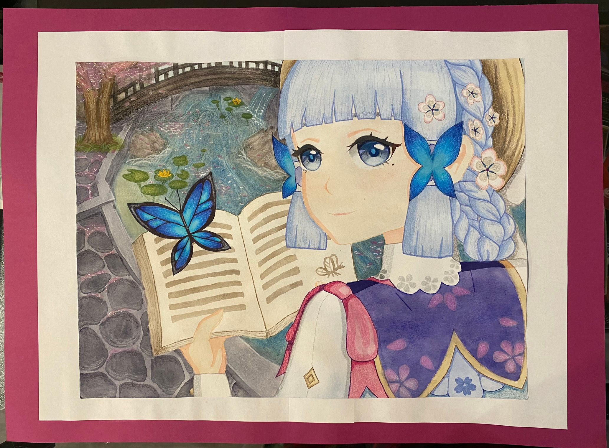 Kamisato Ayaka Fanart - On Paper Genshin Impact | HoYoLAB