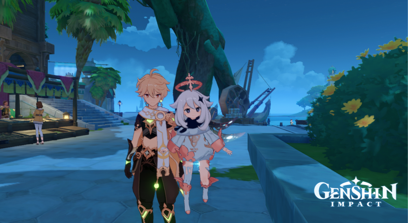 Taking Pics with big Paimon Genshin Impact | HoYoLAB