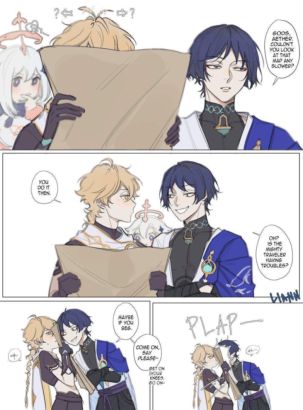 Scaraether traveling together Genshin Impact | HoYoLAB