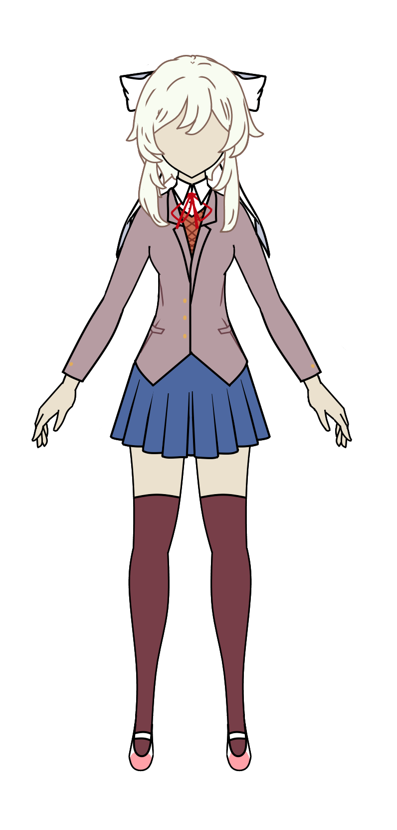 Lumi wearing Monika outfit request ^^ Genshin Impact | HoYoLAB