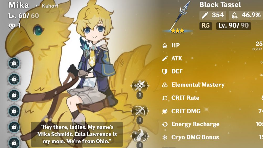 A Slightly Improved Mika Build! Genshin Impact | HoYoLAB