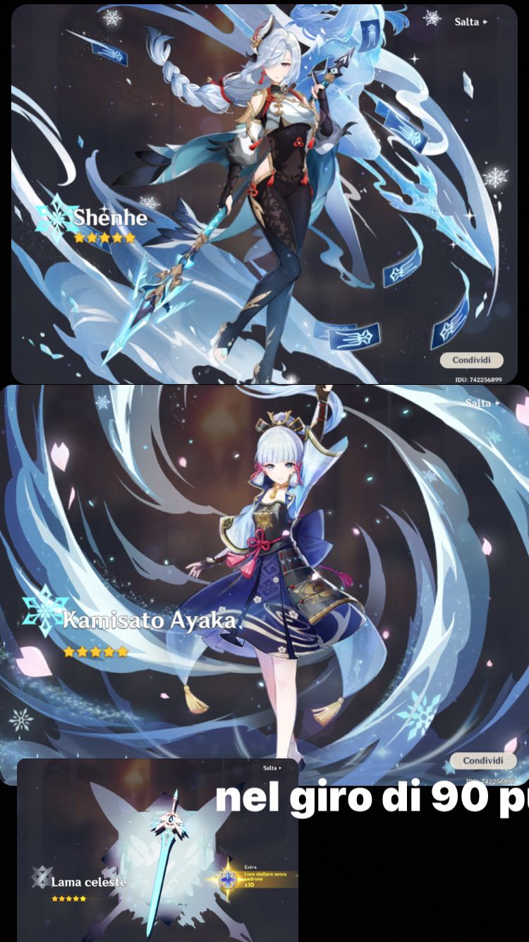 le migliori pull della mia vita😭 Genshin Impact | HoYoLAB