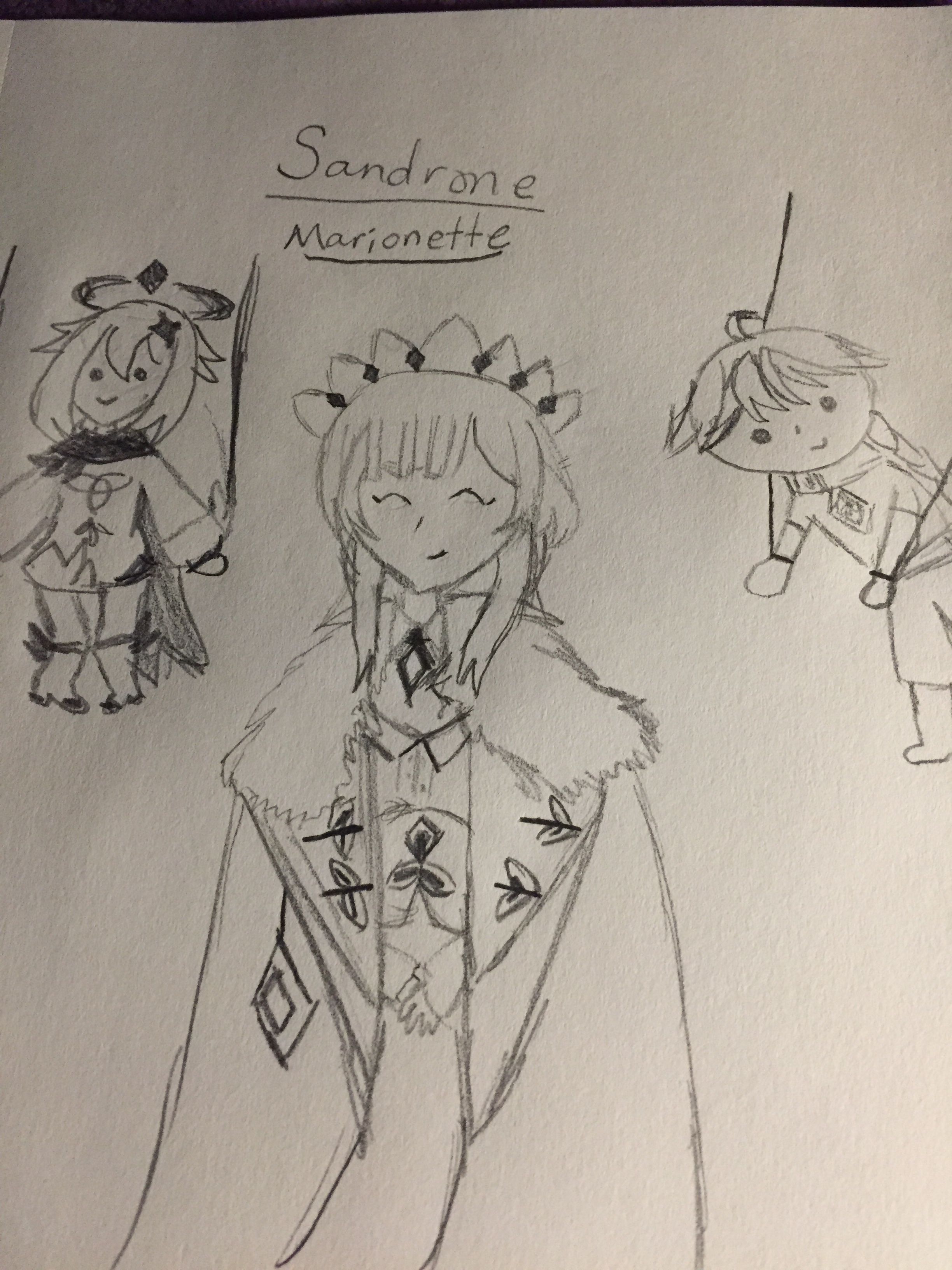 Sandrone Fan art Genshin Impact | HoYoLAB